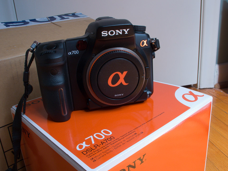 Sony A700: Unboxing - RedFlagDeals.com Forums