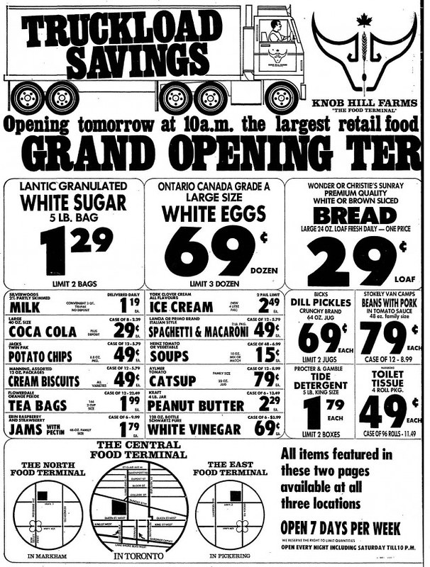 Anyone know where to find grocery store flyers from the 90's ...