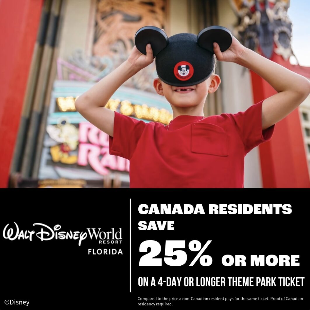 New Canadian Resident Ticket Offer Makes It a Great Time to Visit Walt ...